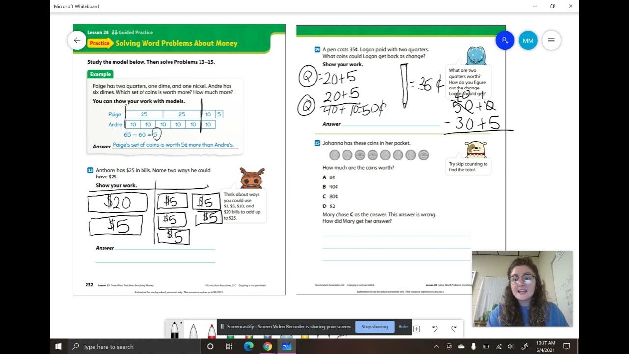 iReady Unit 3 Lesson 25 Video 4 - YouTube