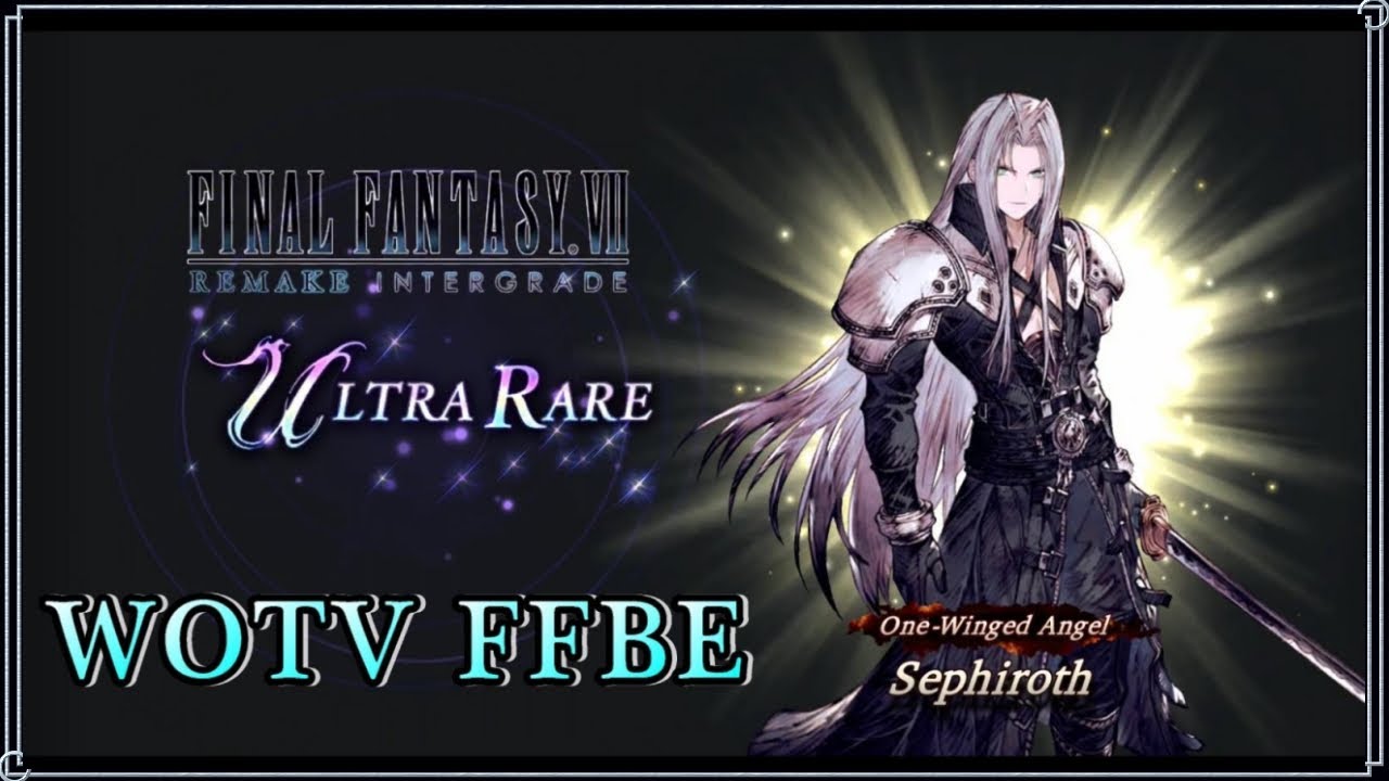 【WOTV FFBE】FFVII Sephiroth 賽菲羅斯 セフィロス｜自帶BGM的男人｜幻影戰爭｜太7聯動 - YouTube