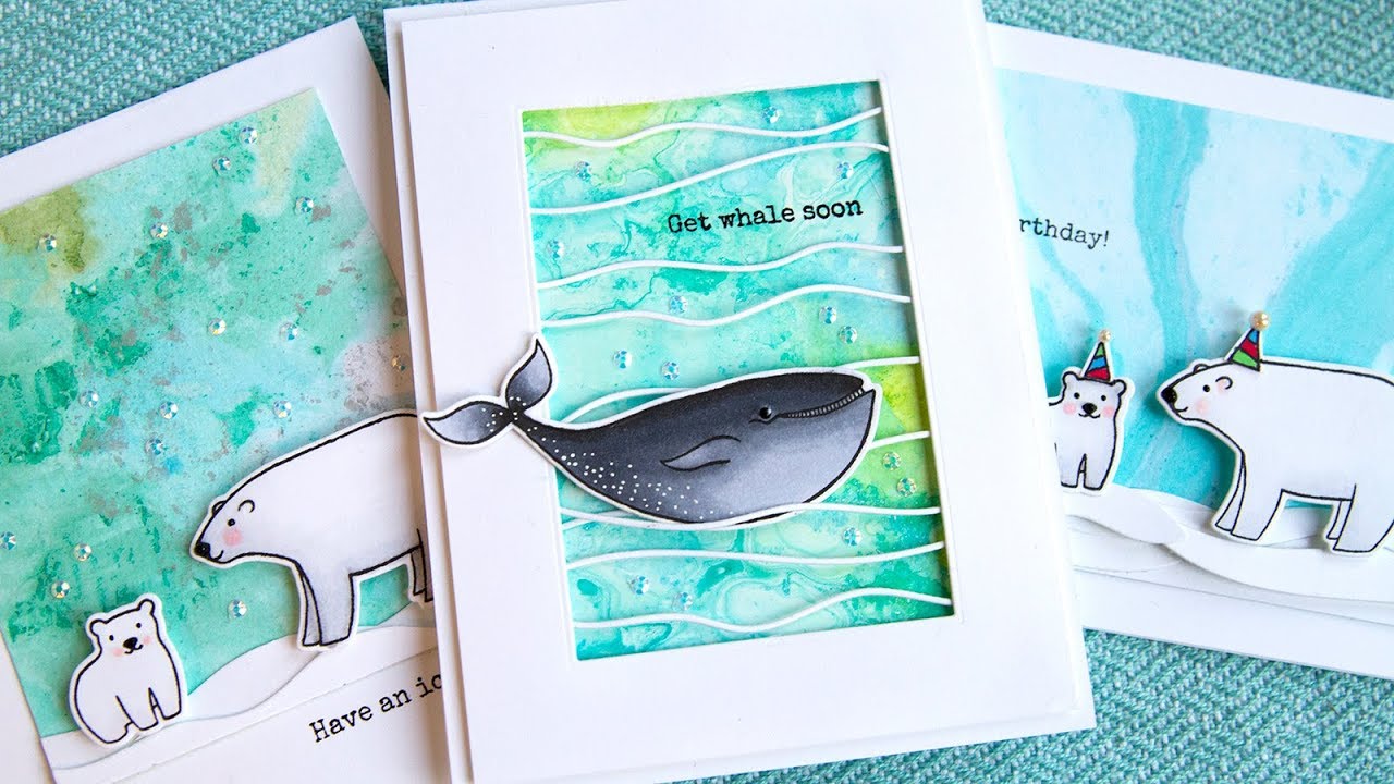 Alcohol Ink Marbling - YouTube