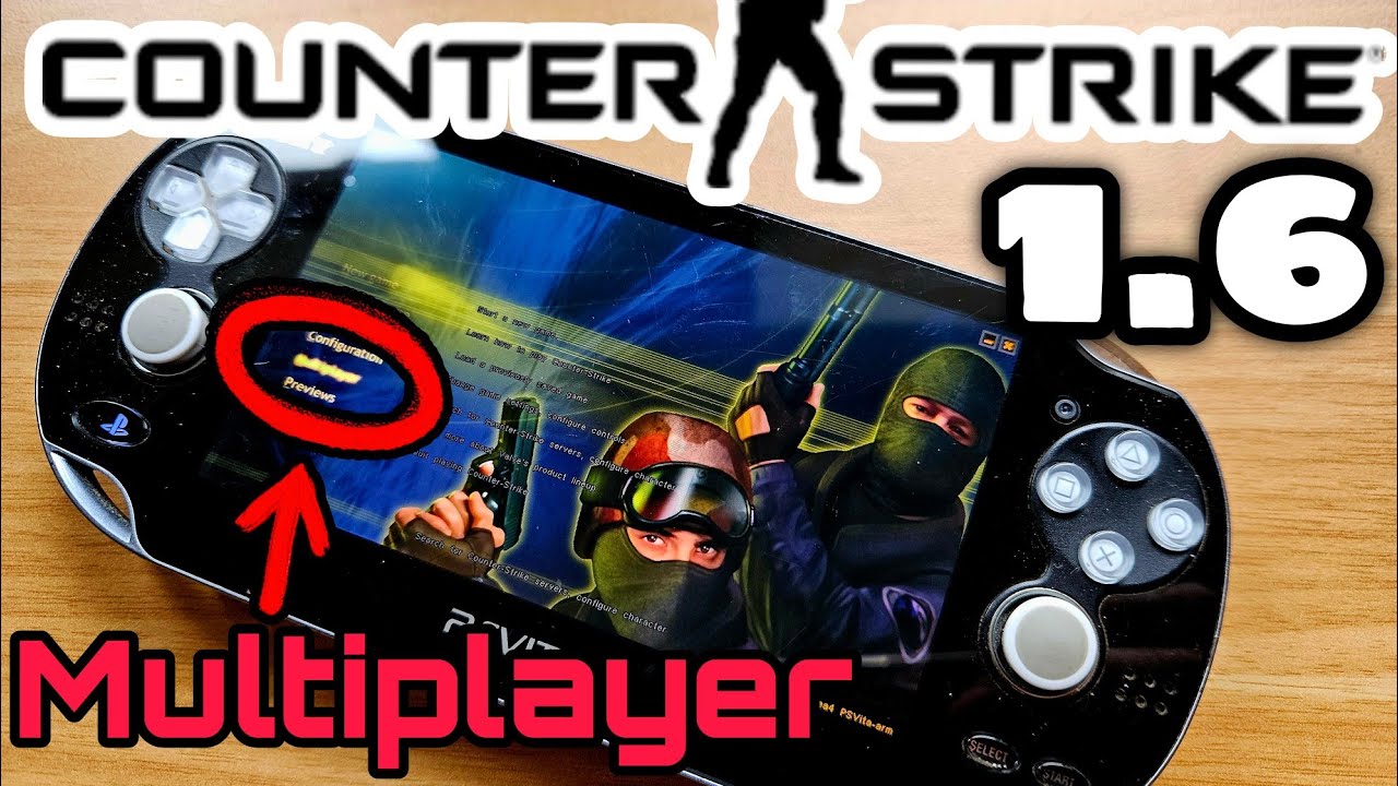 Counter Strike 1.6 on Ps Vita in 2024 is still AMAZING !!! | Here is ...