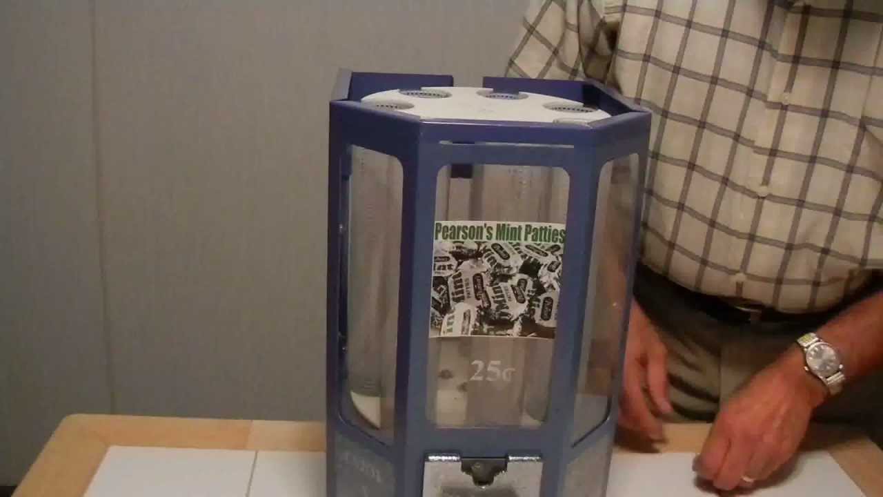 Peppermint Patty Conversion Kit for Vending Machine - YouTube