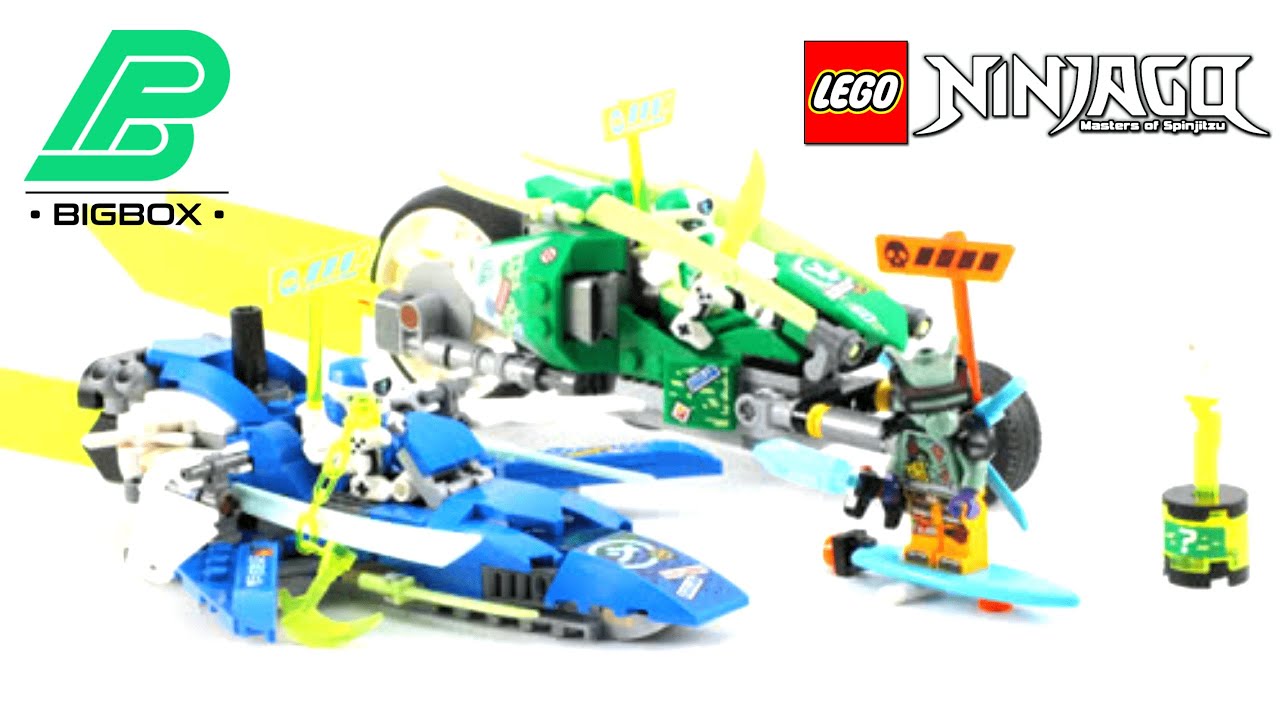 LEGO NINJAGO | 71709 Jay & Lloyd's Velocity Racers | LEGO Speed Build ...