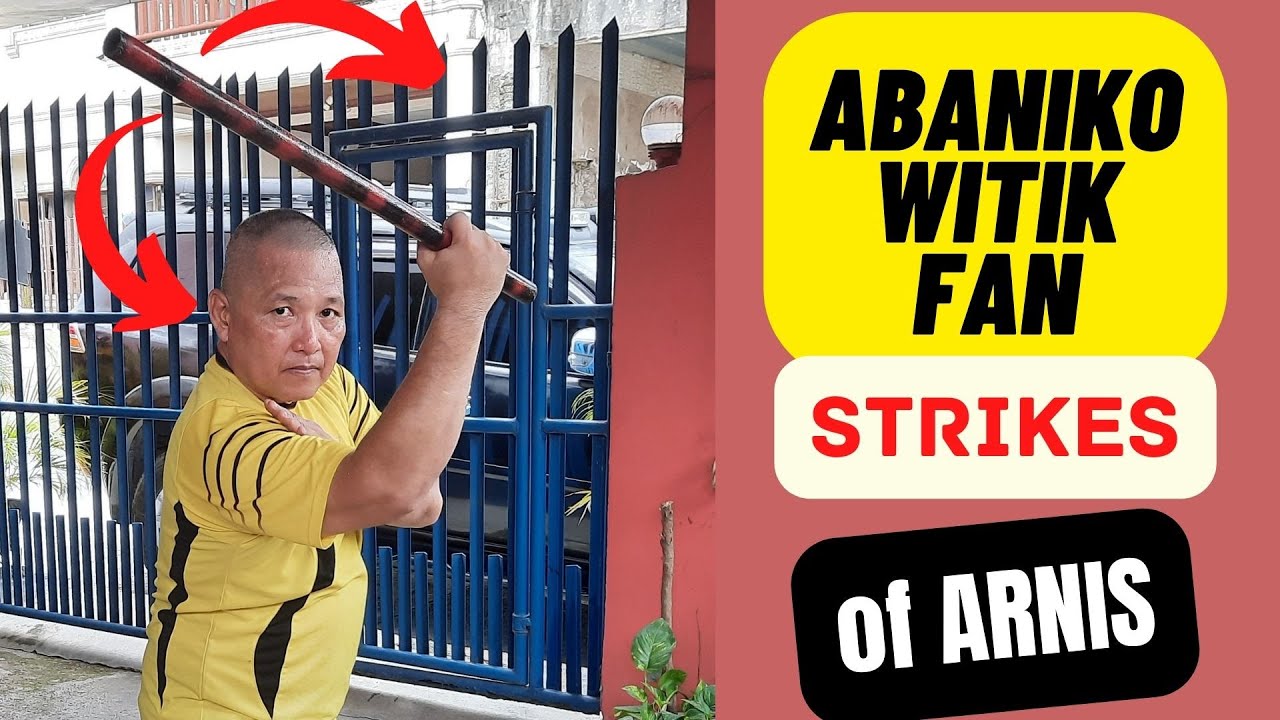 3 TYPES of ABANIKO Classical Strikes of Arnis #kali #arnis #eskrima ...