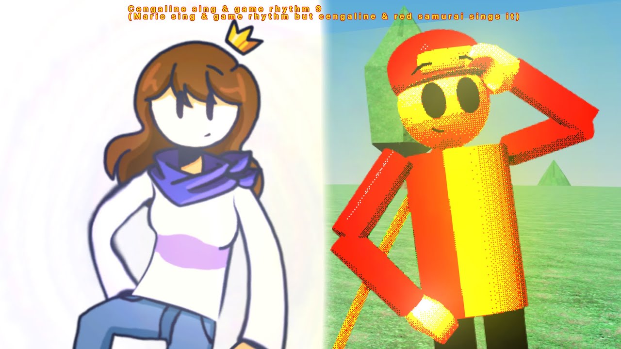 Fnf Cengaline Sing And Game Rhythm 9 Mario Sing And Game Rhythm 9 But