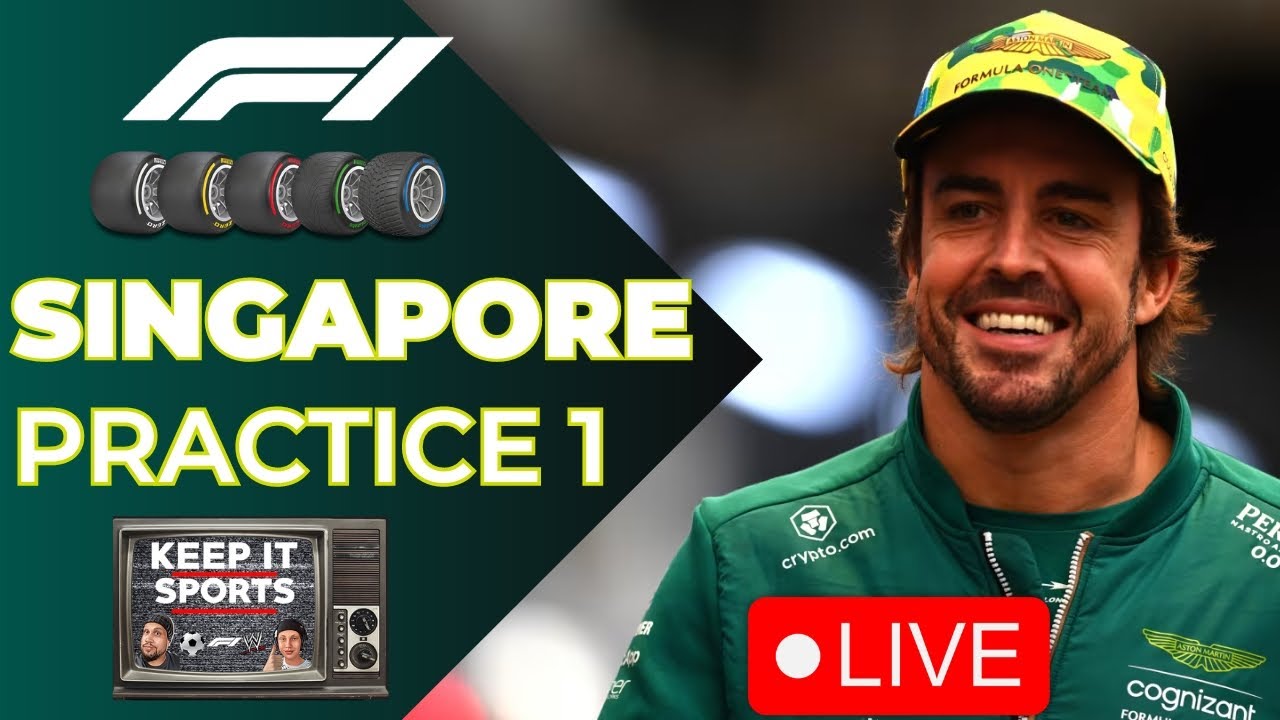 ROUND 18: F1 2024 SINGAPORE GP PRACTICE 1 - YouTube
