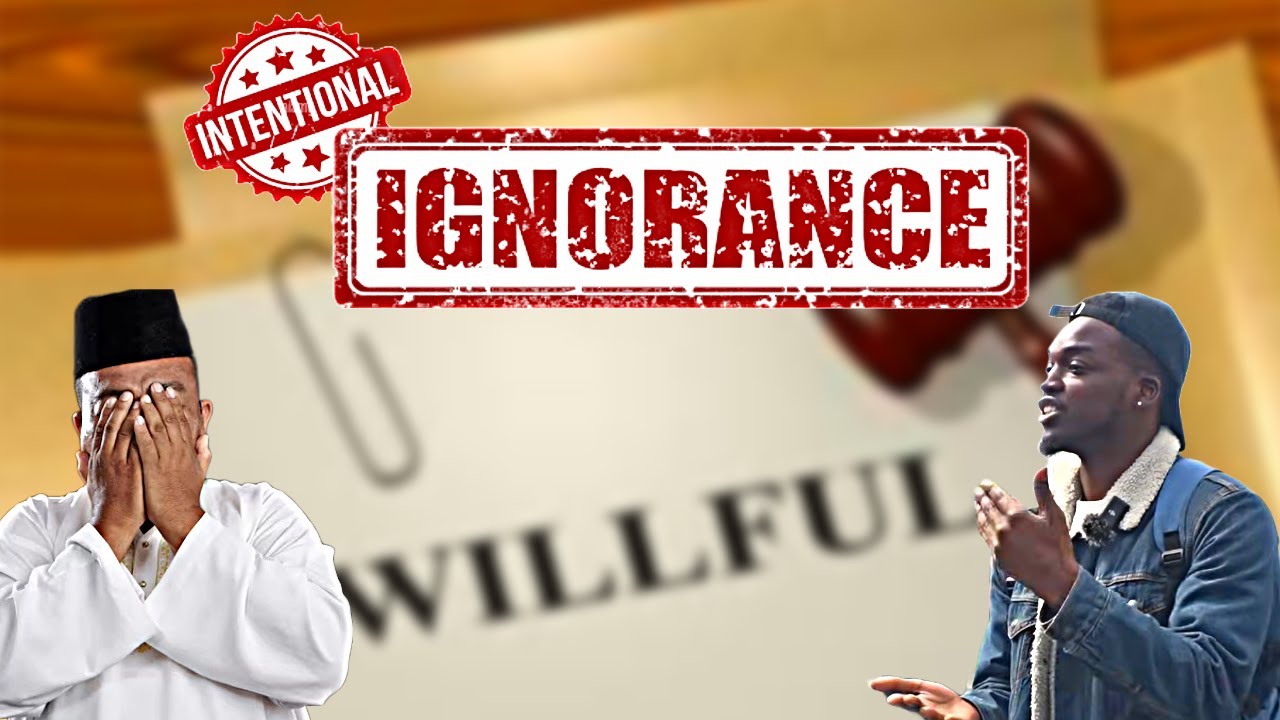 Willful Ignorance: A Modern Epidemic - YouTube