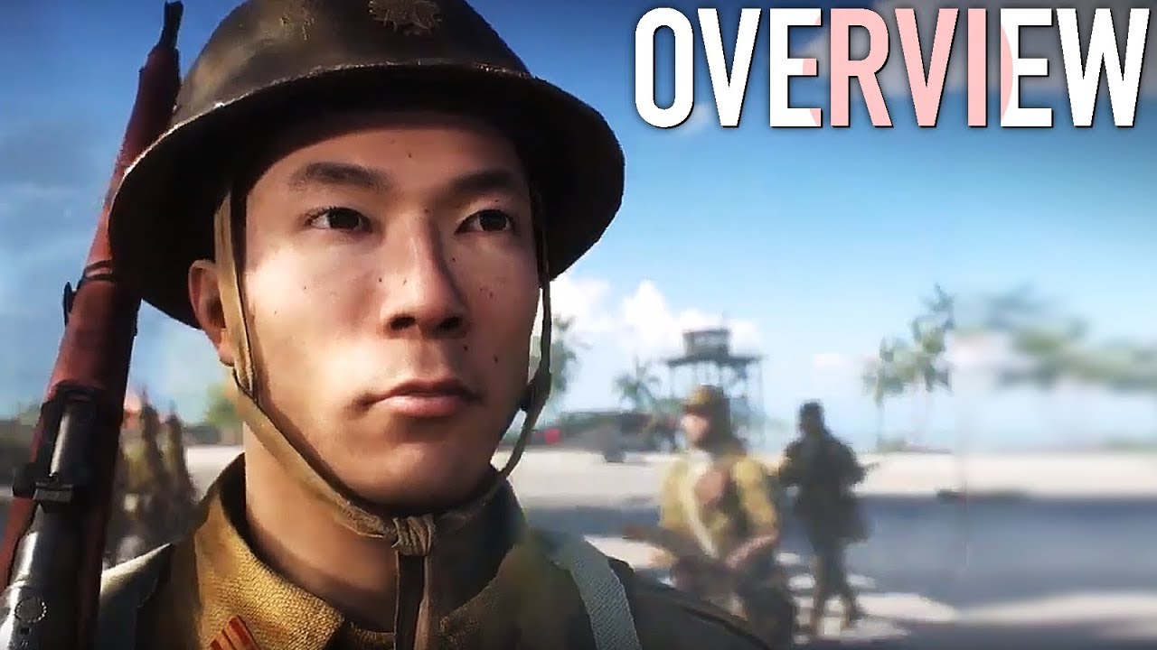 Battlefield 5 - Japanese Pacific Teaser Overview/Analysis - YouTube