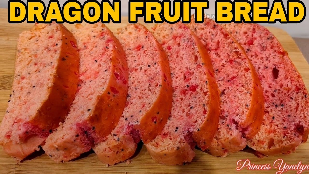 DRAGON FRUIT BREAD - YouTube