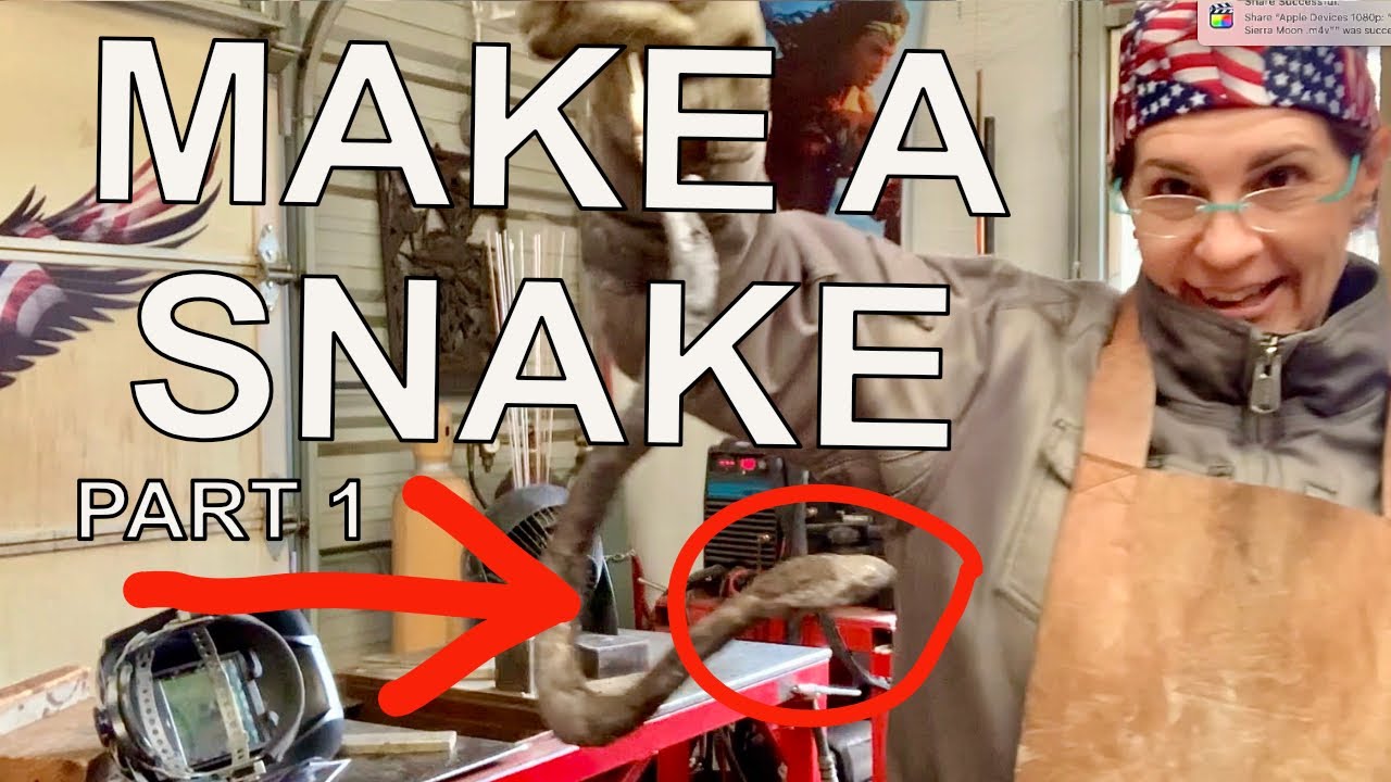 How To Make a Metal Snake, Bronze and Stainless part 1 [Looking Into ...