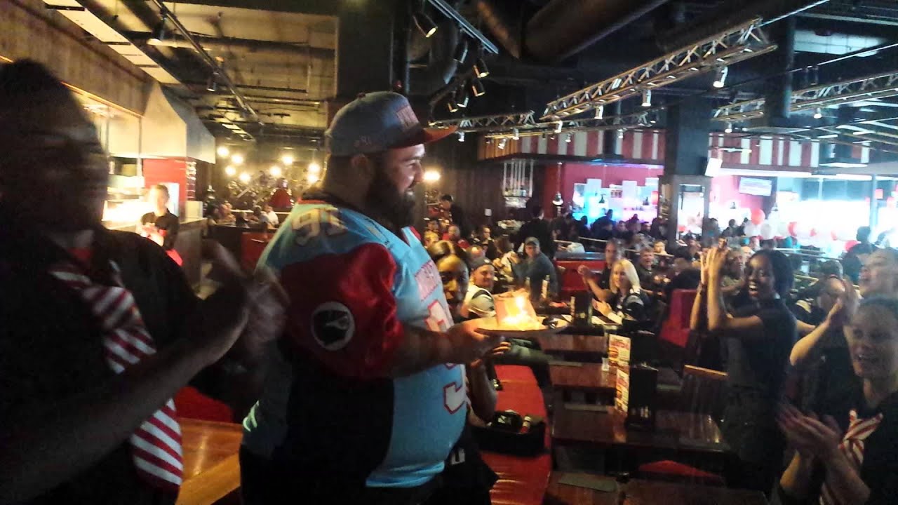 knights pre game at tgi wembley 041015 131937 - YouTube