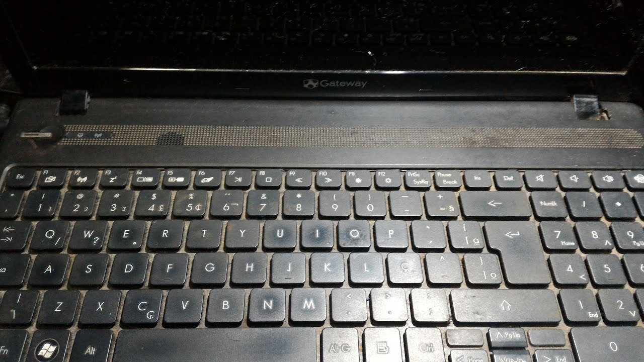 Como entrar na Bios Setup do Notebook Gateway - YouTube