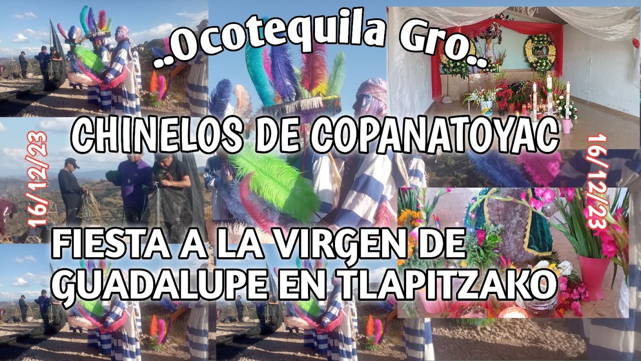 Así bailaron los chinelos de copanatoyac en la fiesta de tlapitzakoEn ...