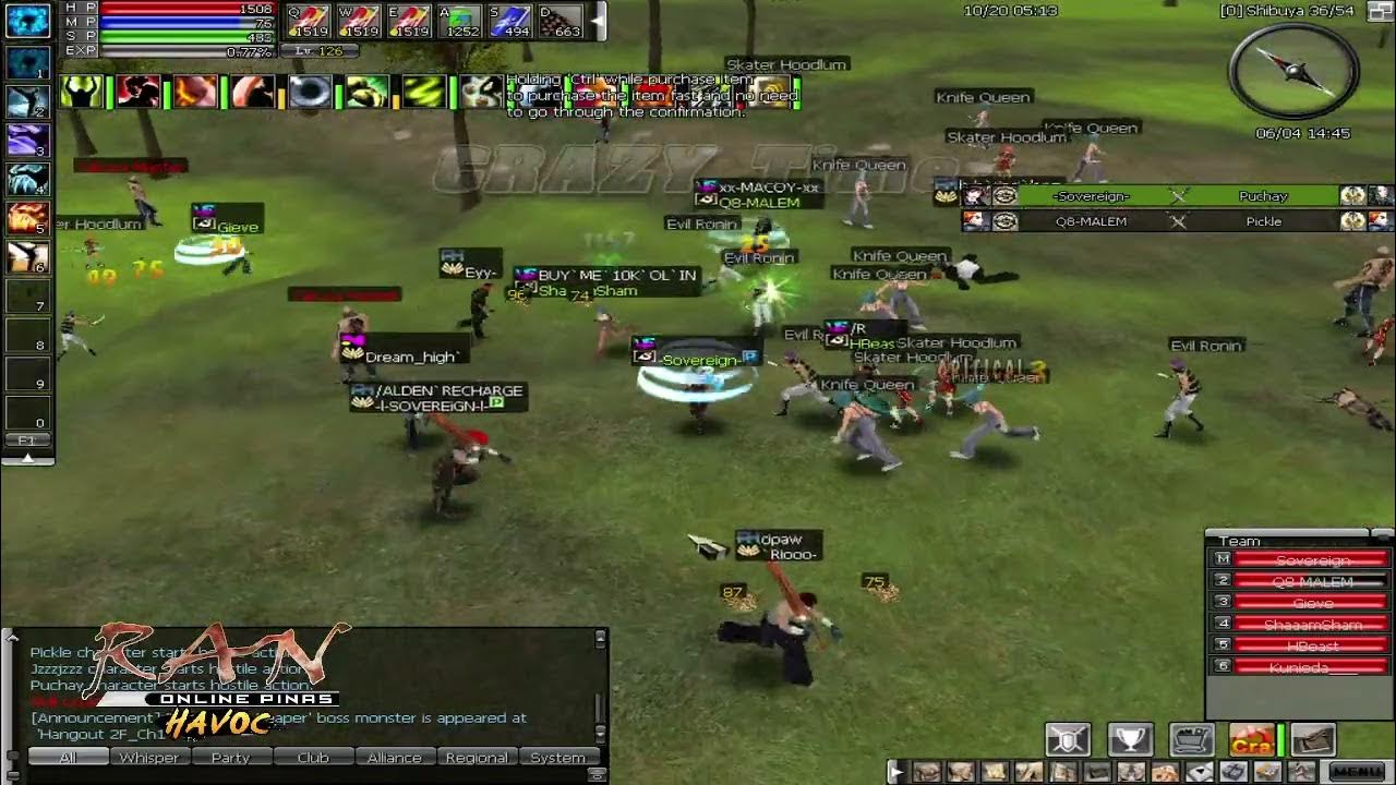 Ran Online Pinas ( Havoc ) Balagbagan sa Shibuya ! - YouTube