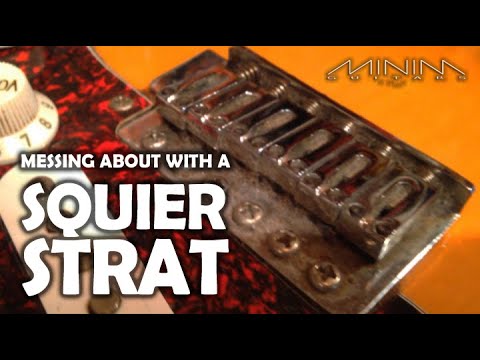 Squier Strat - Truss Rod Quest - YouTube