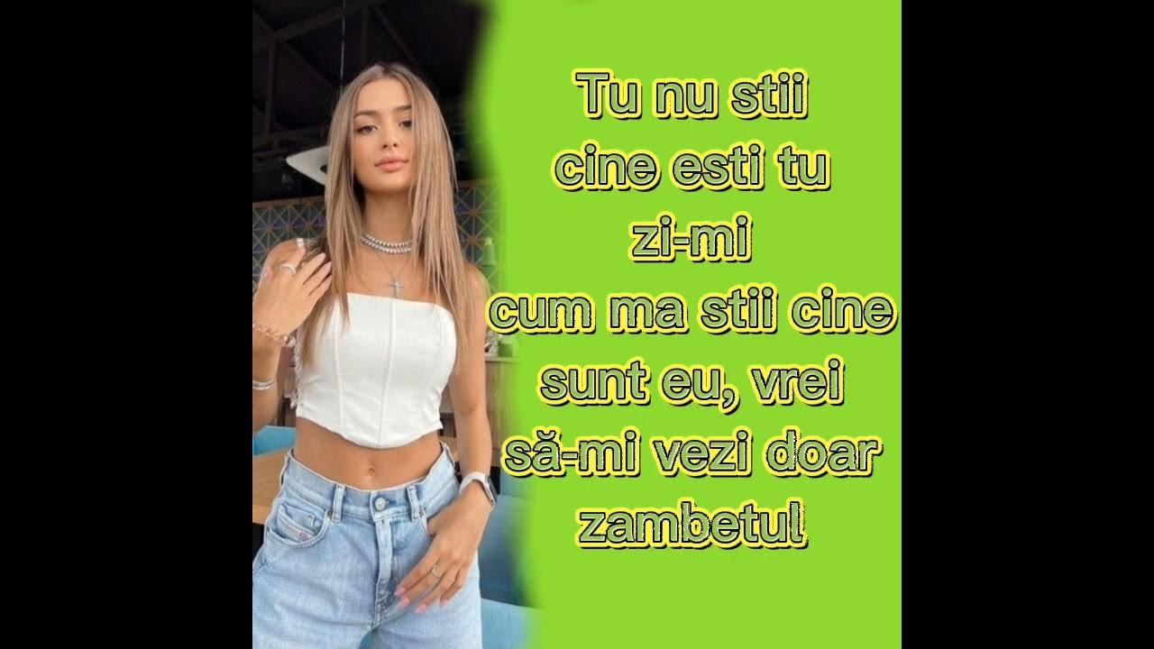 Iuliana beregoi- cine sunt eu? (Versuri Version) - YouTube