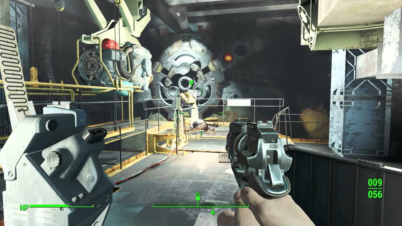 Fallout 4 frame skip once per second - YouTube