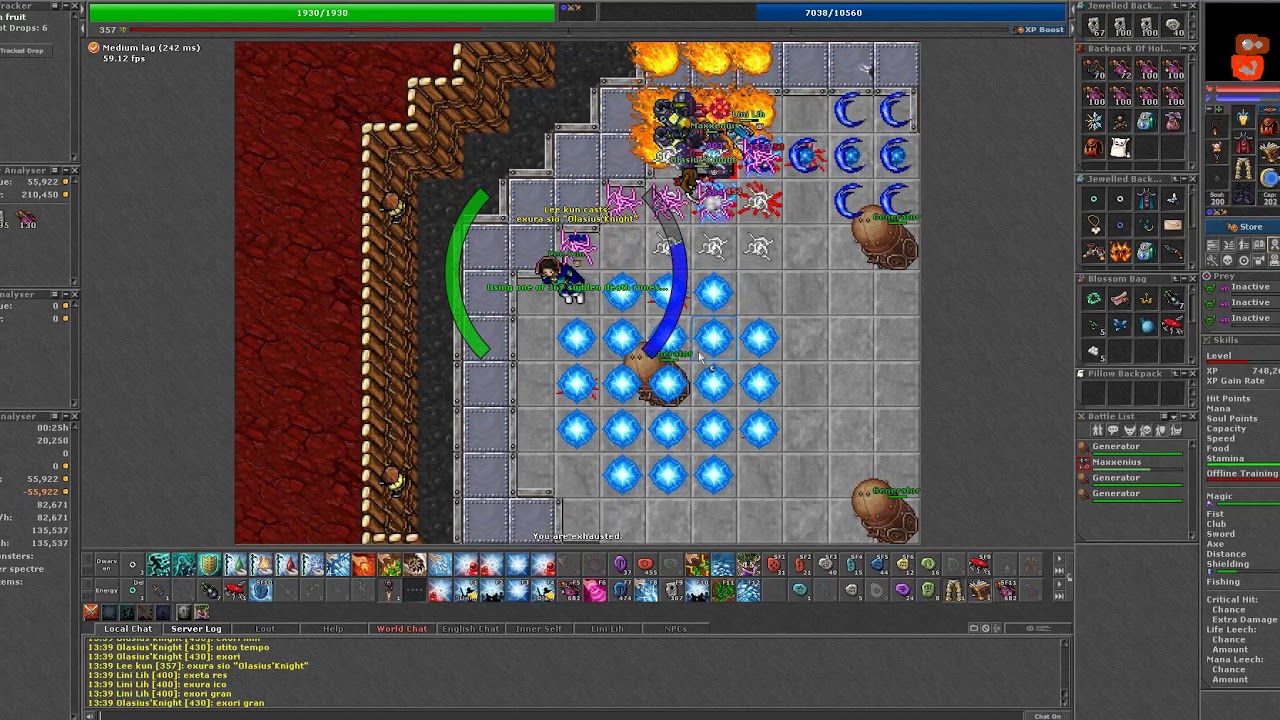 Tibia Maxxenius boss - Dream Courts Quest (Test Server) - YouTube