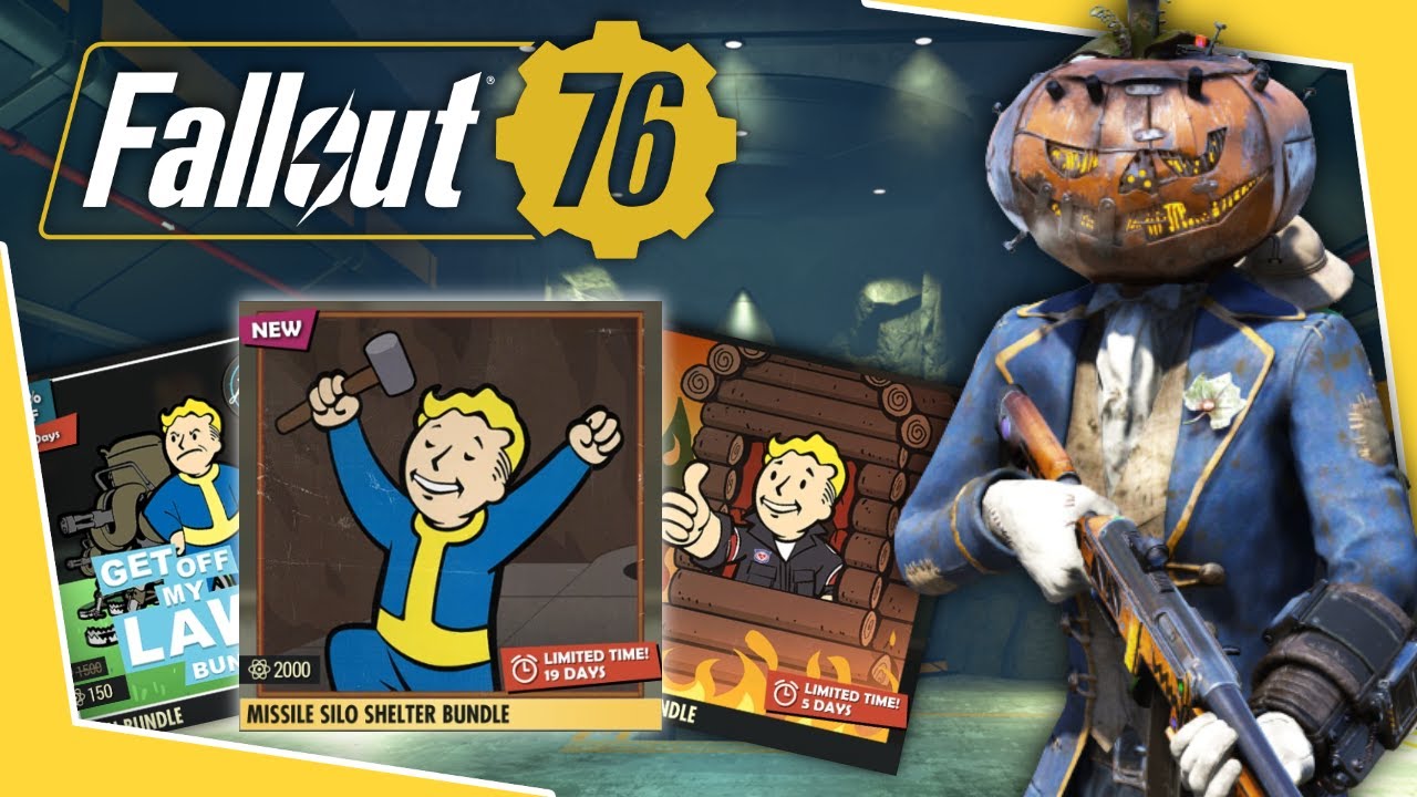 Fallout 76 - Atomic Shop Update: Missile Silo Shelter Bundle - YouTube