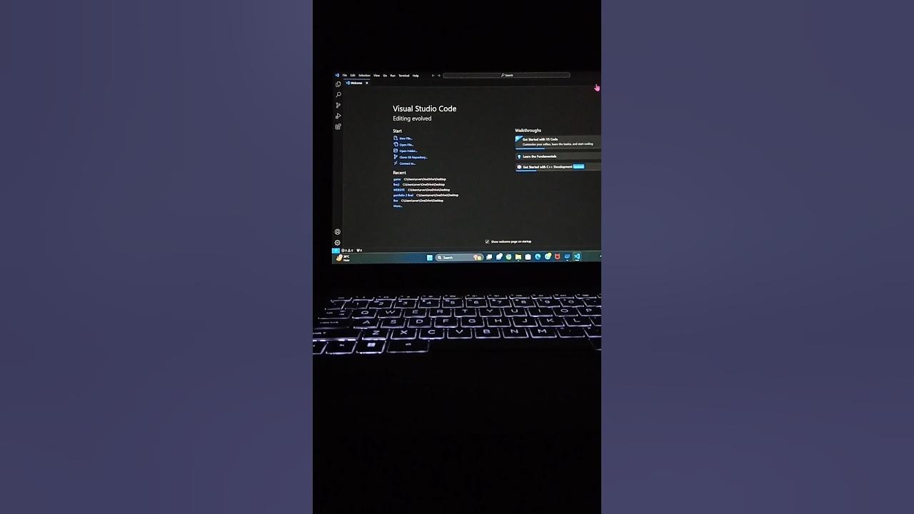 🔥how to create folder in vscode 🙄 #shorts #viral #vscode #codeeditor # ...