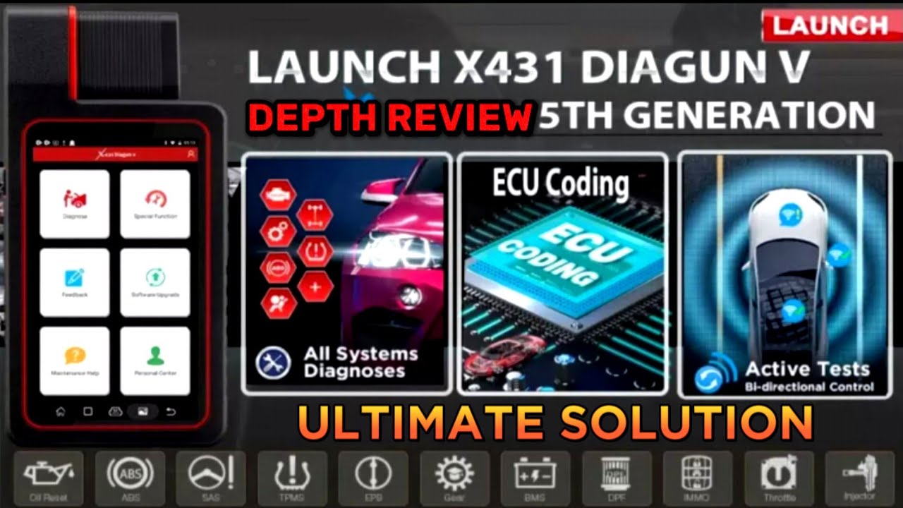 Launch of X431 Diagun V: The Newest and Most Advanced Diagnostic Tool ...