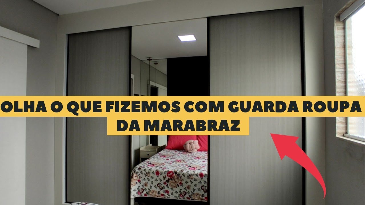 Modificamos o Guarda roupa da Marabraz 😍Ficou lindo gente😲😲😲 - YouTube