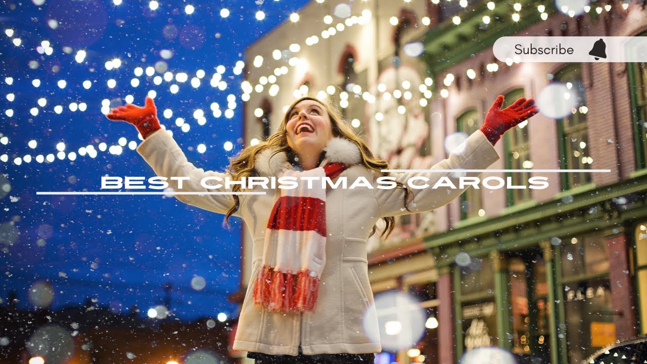 Beautiful Snow Falling Christmas Scene Animation, Makes Great ...