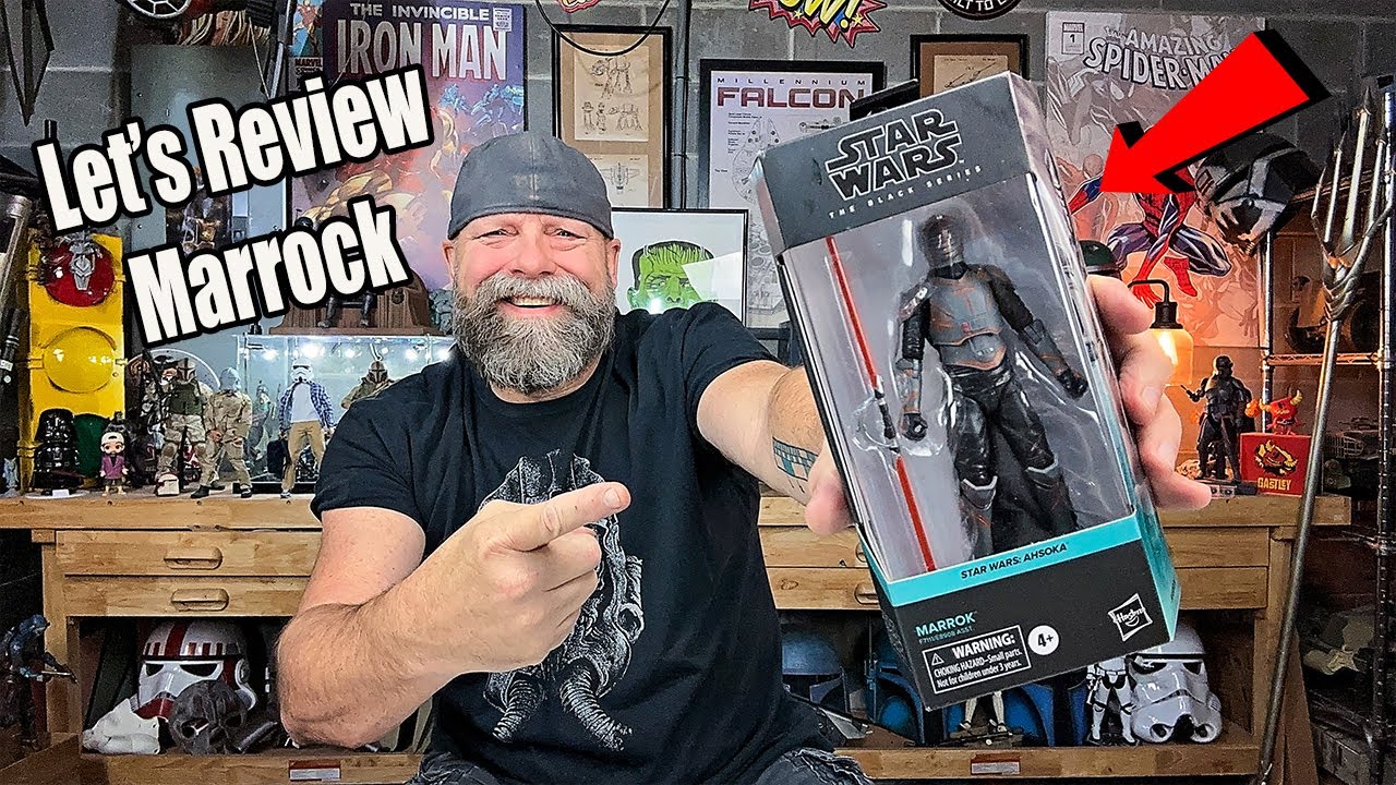 Star Wars Black Series Ahsoka Series Marrok Figure | Unboxing and ...