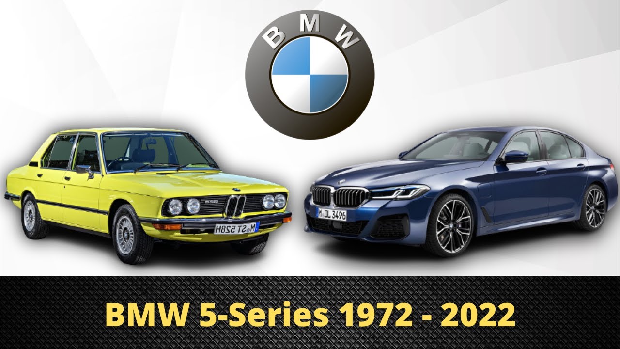 BMW 5-Series Evolution (1972 - 2022) | BMW 5-Series Then And Now - YouTube