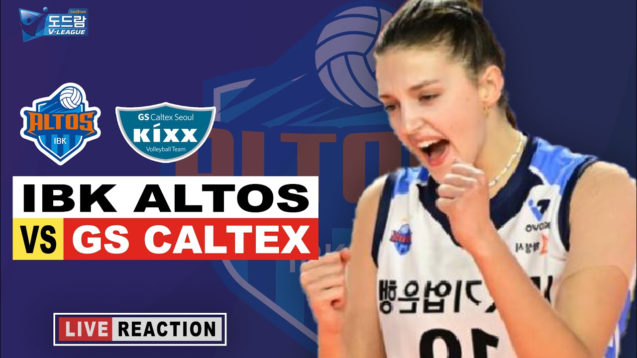 🔴Live Voli Korea IBK ALTOS vs GS CALTEX - YouTube