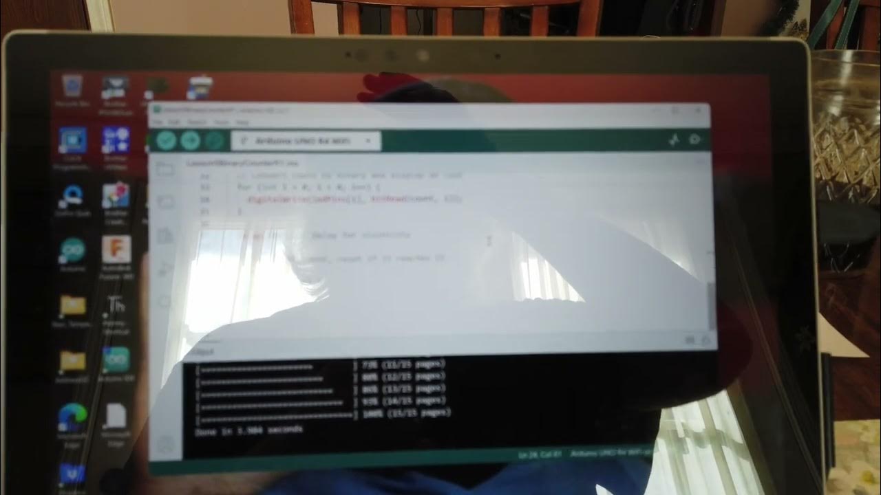 Paul McWhorter Ardunio R4 WiFi Homework 5 - YouTube