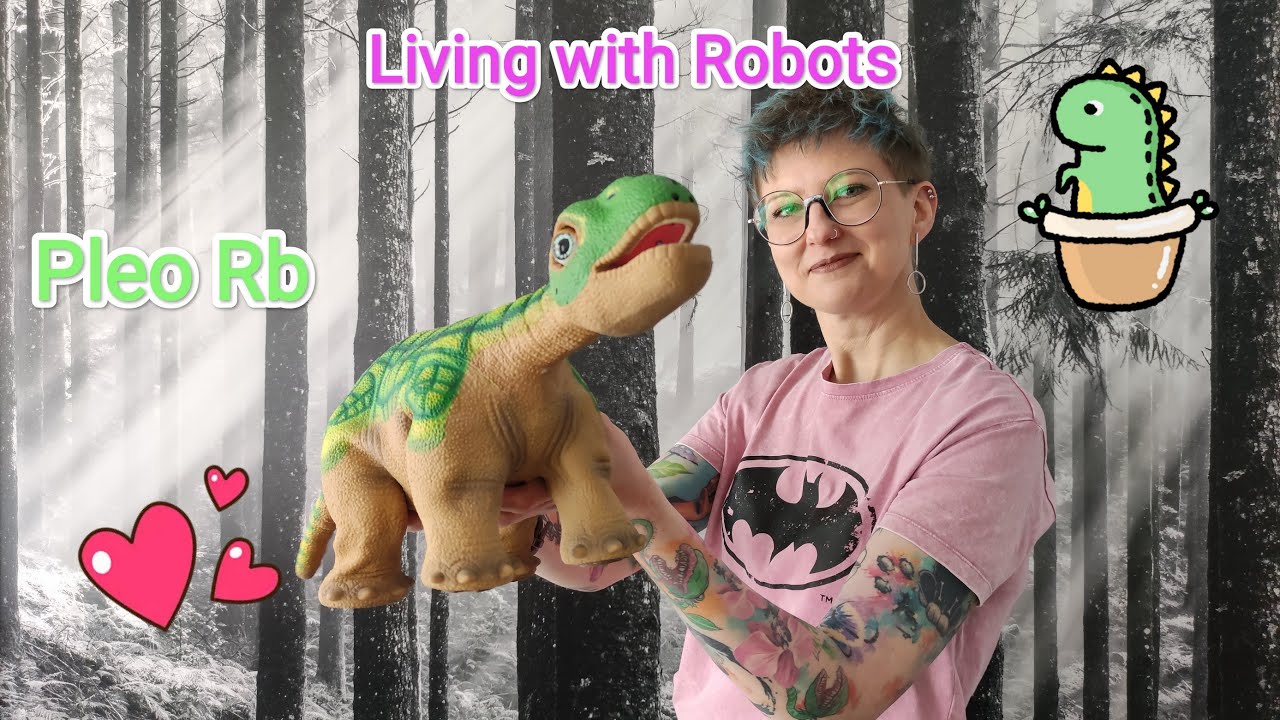 Pleo RB dinozaur ze sztuczną inteligencją, słodkie zwierzę domowe ...