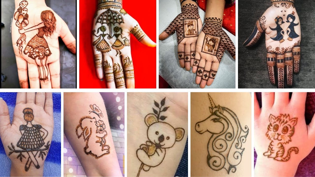 40+ Cartoon Mehndi Designs | doremon | mickymouse| barbie | kitty ...