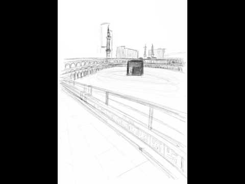 Kabe Çizim / Kabaa Drawing Quicksketch - YouTube