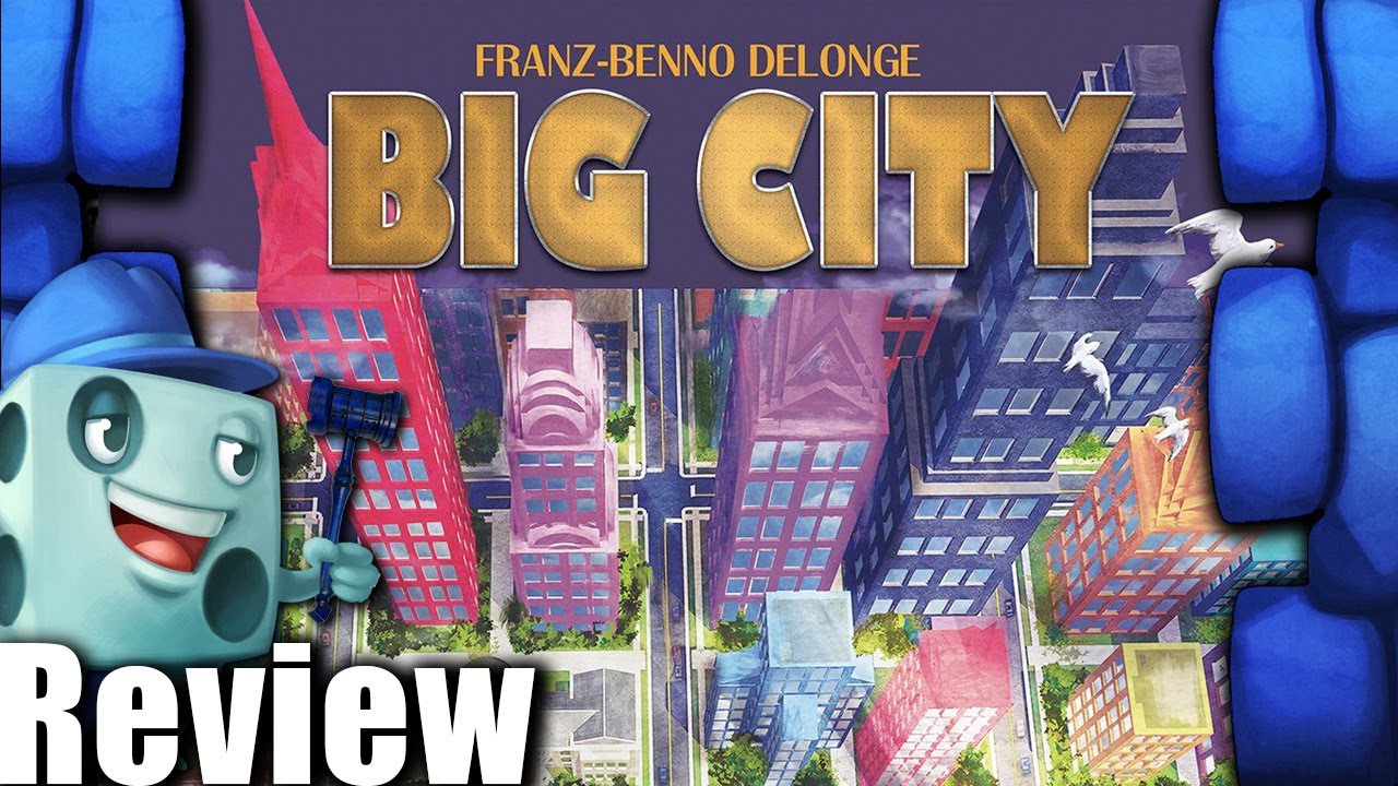 Big City: 20th Anniversary Jumbo Edition! Review with Tom Vasel - YouTube