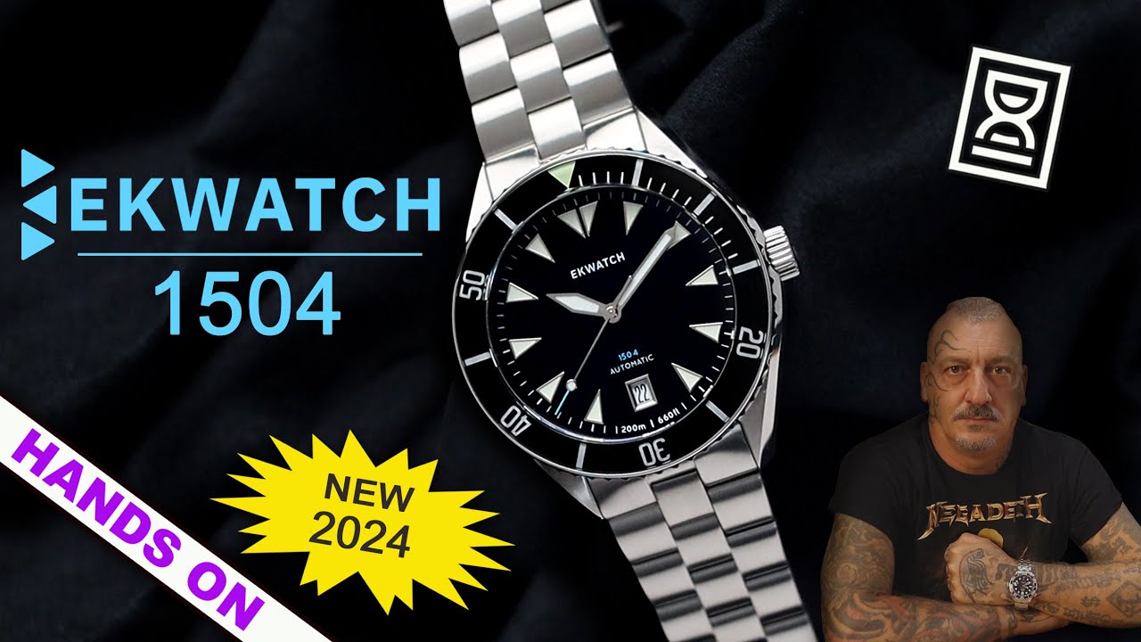 Il nuovo EK Watch 1504: un diver low cost - high quality - YouTube