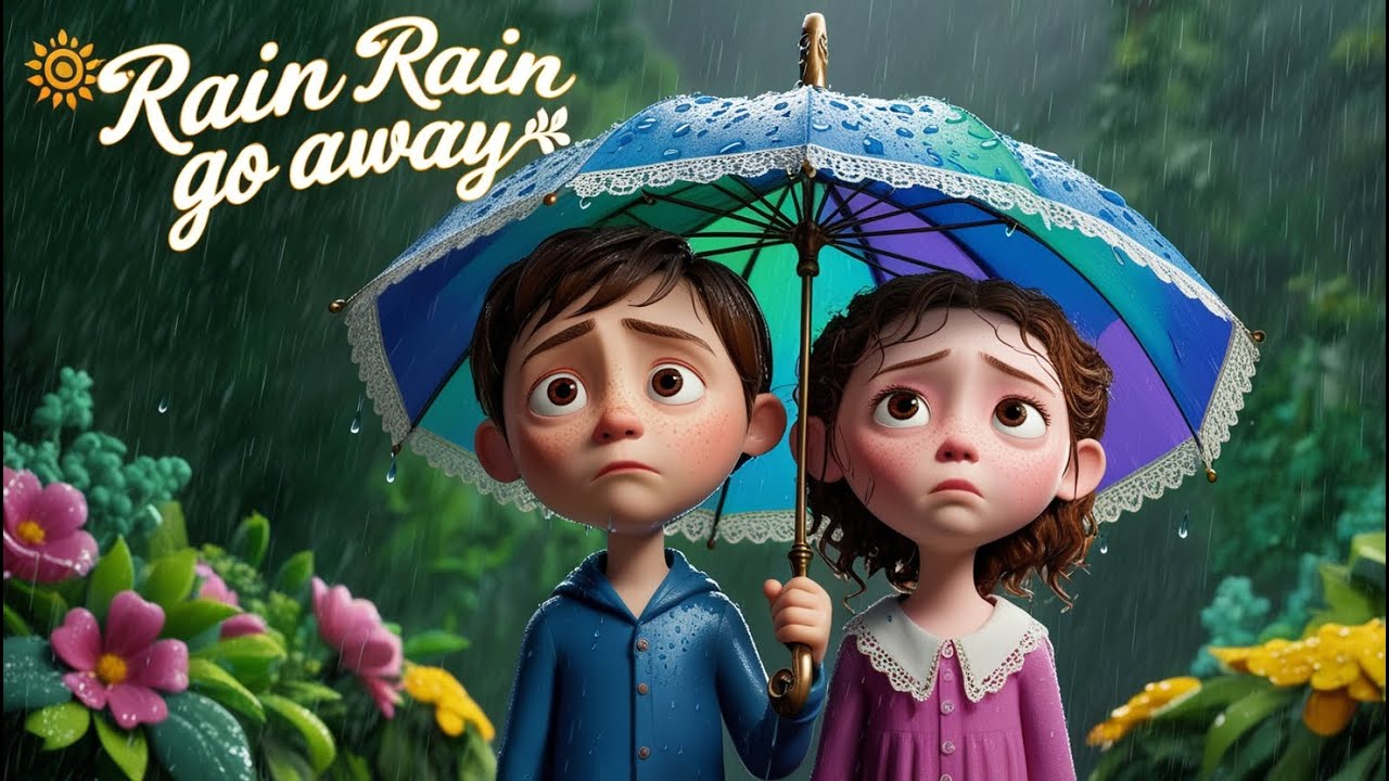 🌦️ Rain Rain, Please Delay – A Fun Twist on a Popular Classic Nursery ...