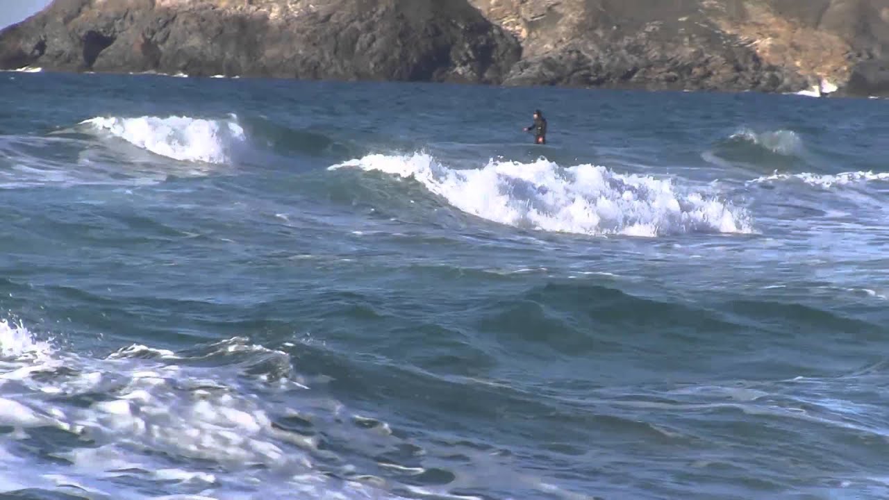 Running Water Pounding Waves - YouTube