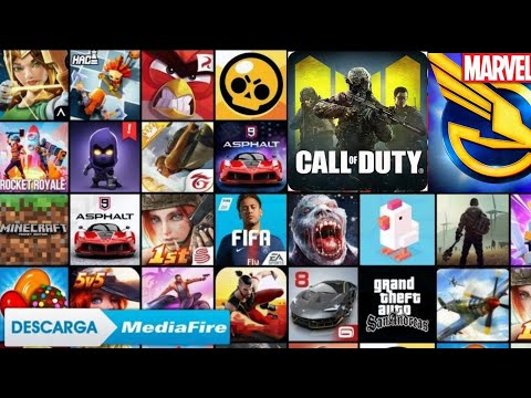 25 JUEGOS HACKEADOS para ANDROID por MEDIAFIRE sin acortadores DESCARGA los mejores juegos HACKEADOS