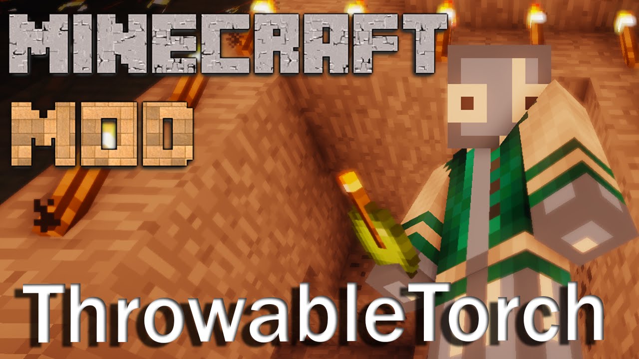 Minecraft Mods : ThrowableTorch - 1.7.10 ITA - YouTube