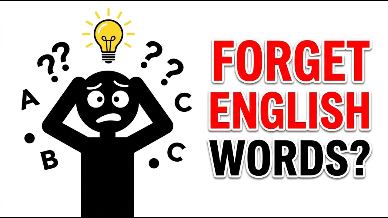How to Never Forget English Words Again - YouTube