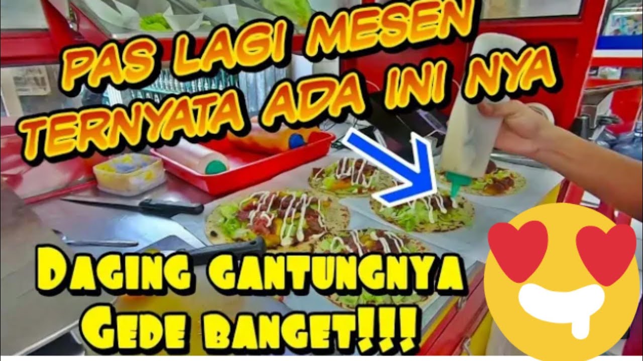 JUAL DAGING GANTUNG ! SATU HARI 60 BIJI ! #STREETFOOD - YouTube
