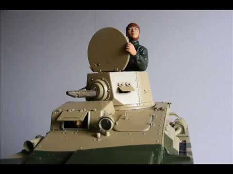 Takom's 1/16 type 94 tankette tank - YouTube