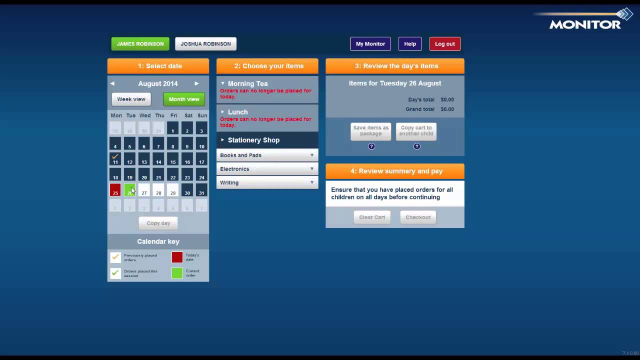 Monitor Online Ordering - YouTube