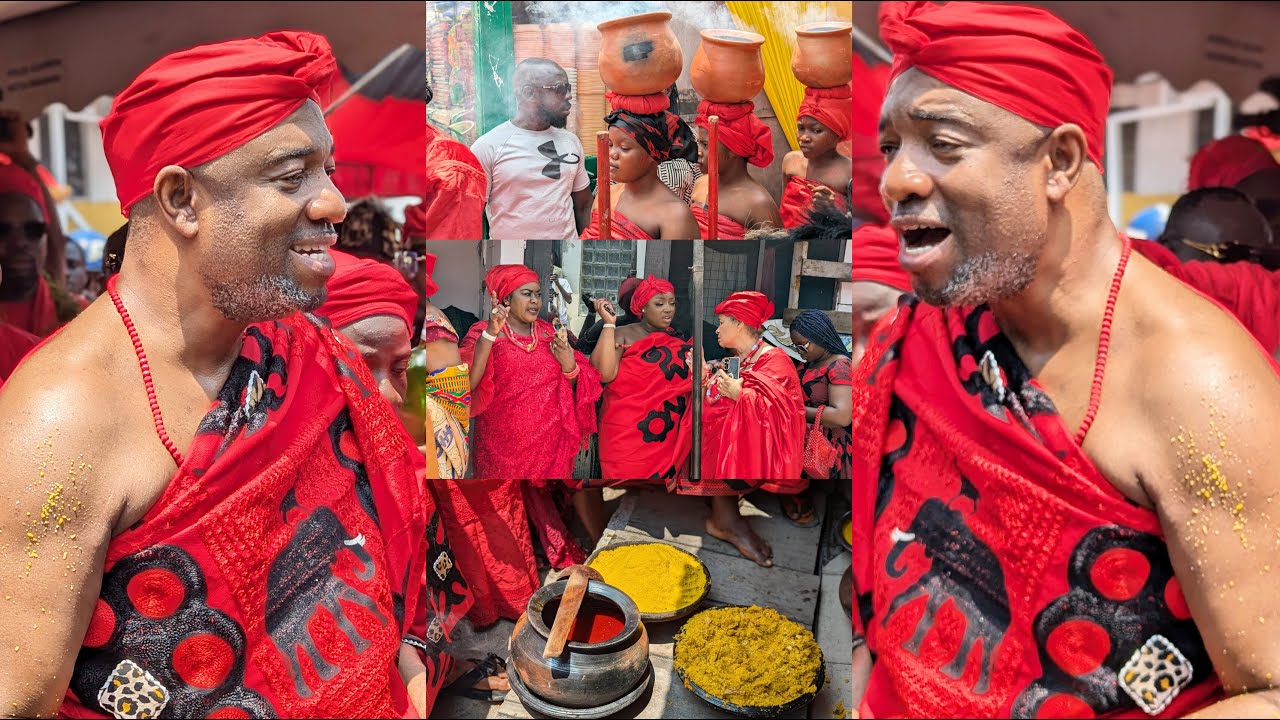 Homowu Festival Celebration Day 2 Sprinkle of Kpekple with Ga Mantse ...
