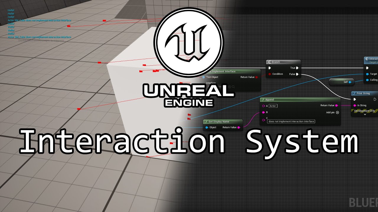 Unreal Engine 5 Interaction System Youtube