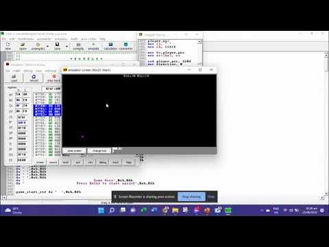 Bubble Shooting Game Using 8086 Assembly Language - YouTube