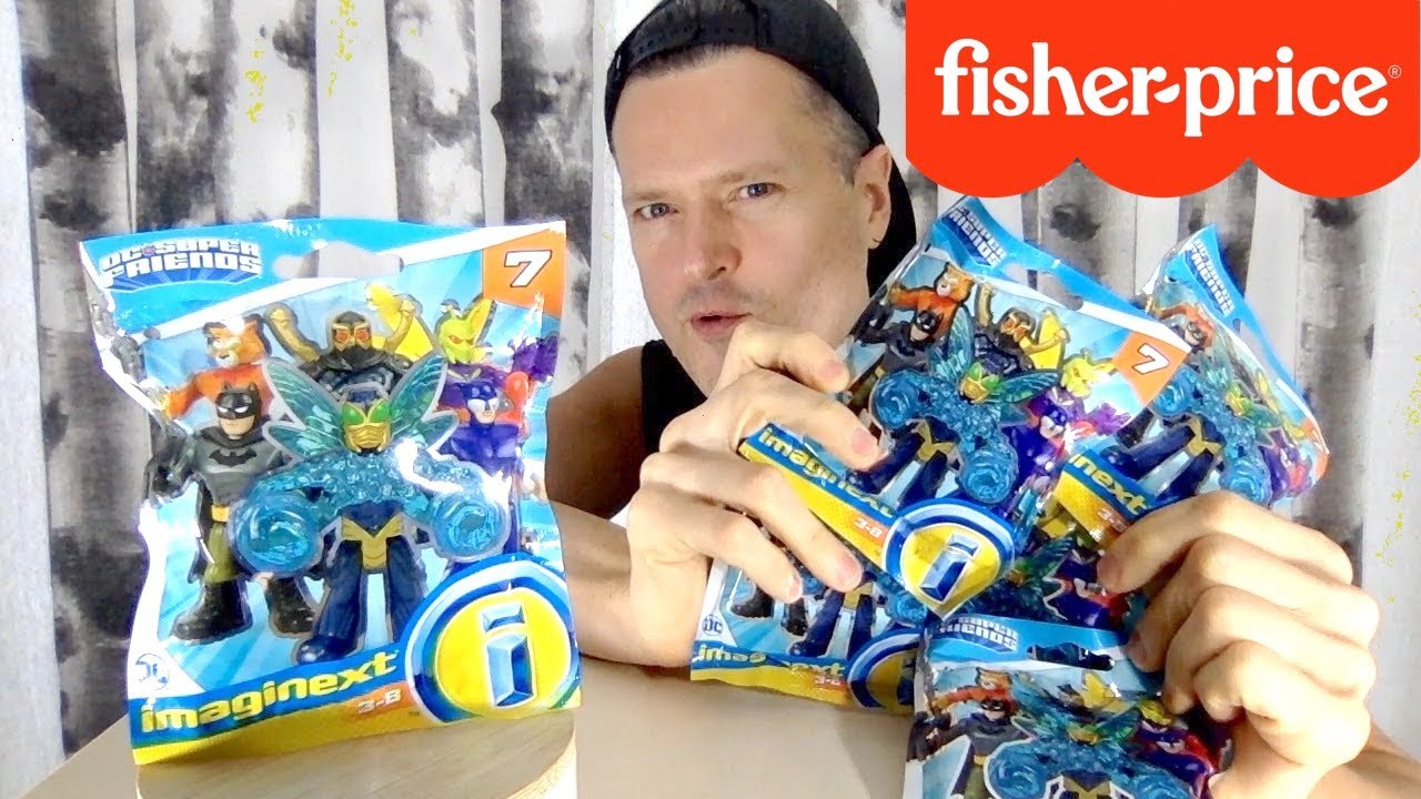 Fisher Price Friday: Series 7 Imaginext DC Super Friends Mystery Mini ...