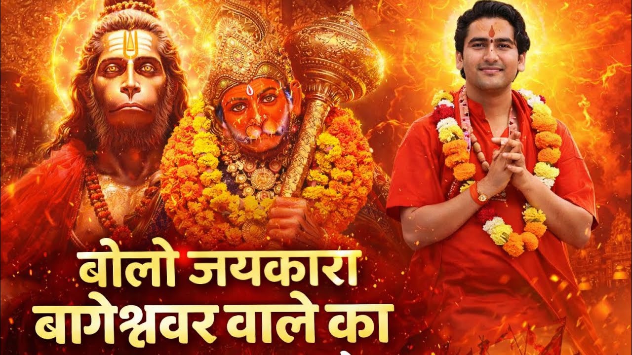 बोलो जयकारा बागेश्वर वाले का| Ram Bhakt Hanuman Bhajan Bageshwar Dham ...