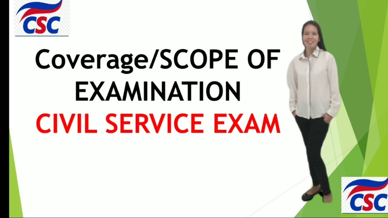 Ano ang coverage or scope of examination sa Civil Service Exam? - YouTube