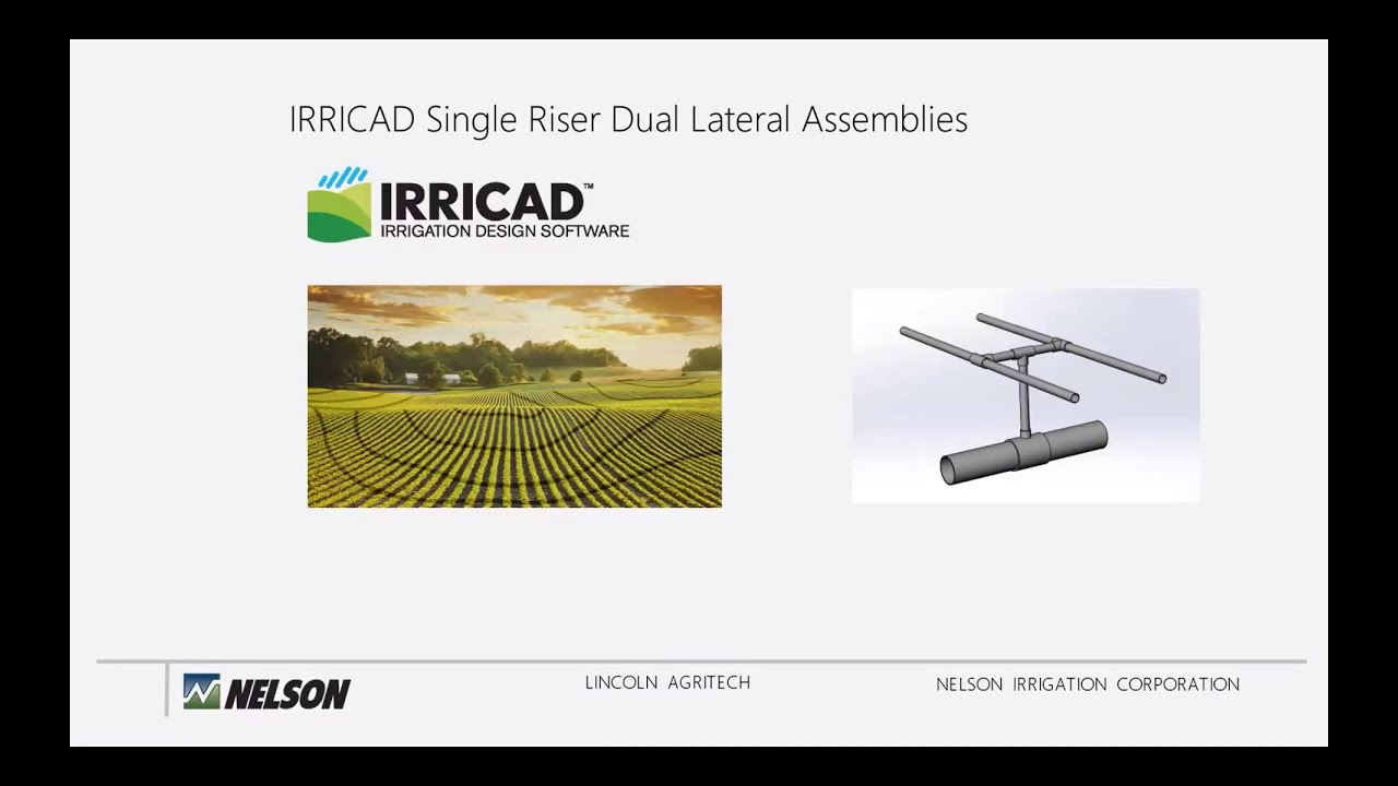 IRRICAD Assemblies webinar part 9 with Graham Hutchinson and Nelson Irrigation - YouTube